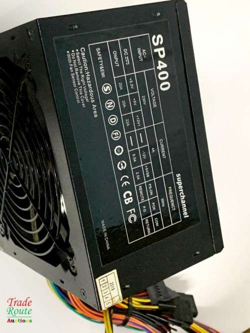 Power Supplies - SP400 Computer Desktop Power Supply - As per the attached Images was sold for ...